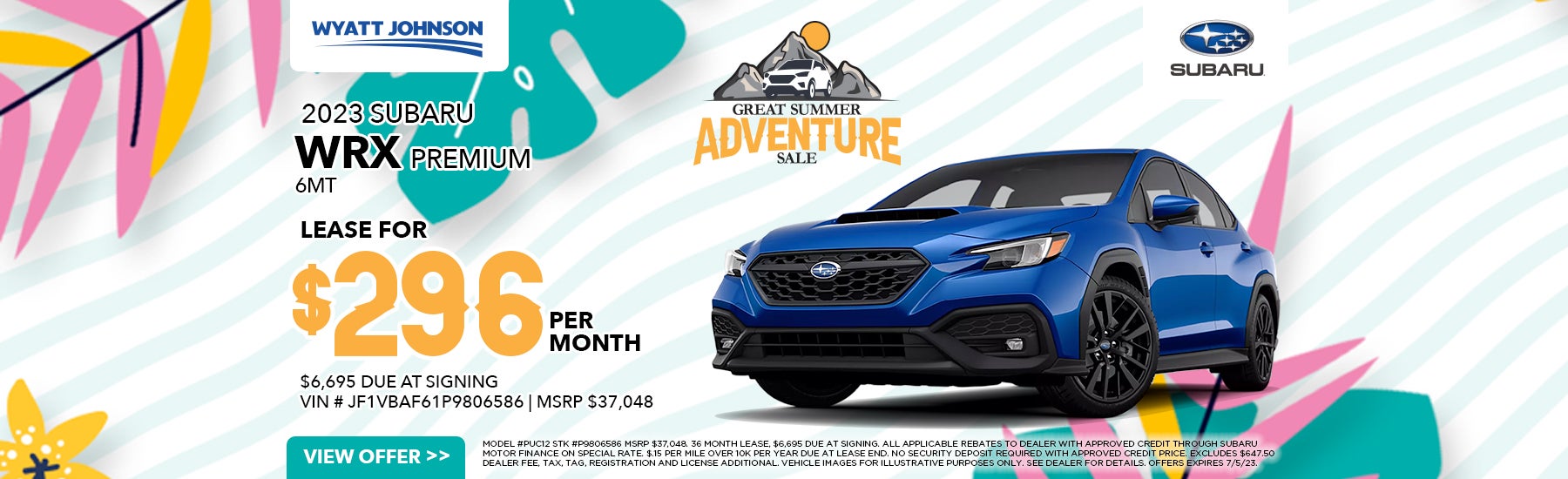 Wyatt Johnson Subaru | New and Used Subaru Dealership | Near Nashville