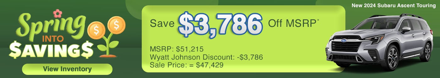 Wyatt Johnson Subaru | New and Used Subaru Dealership | Near Nashville